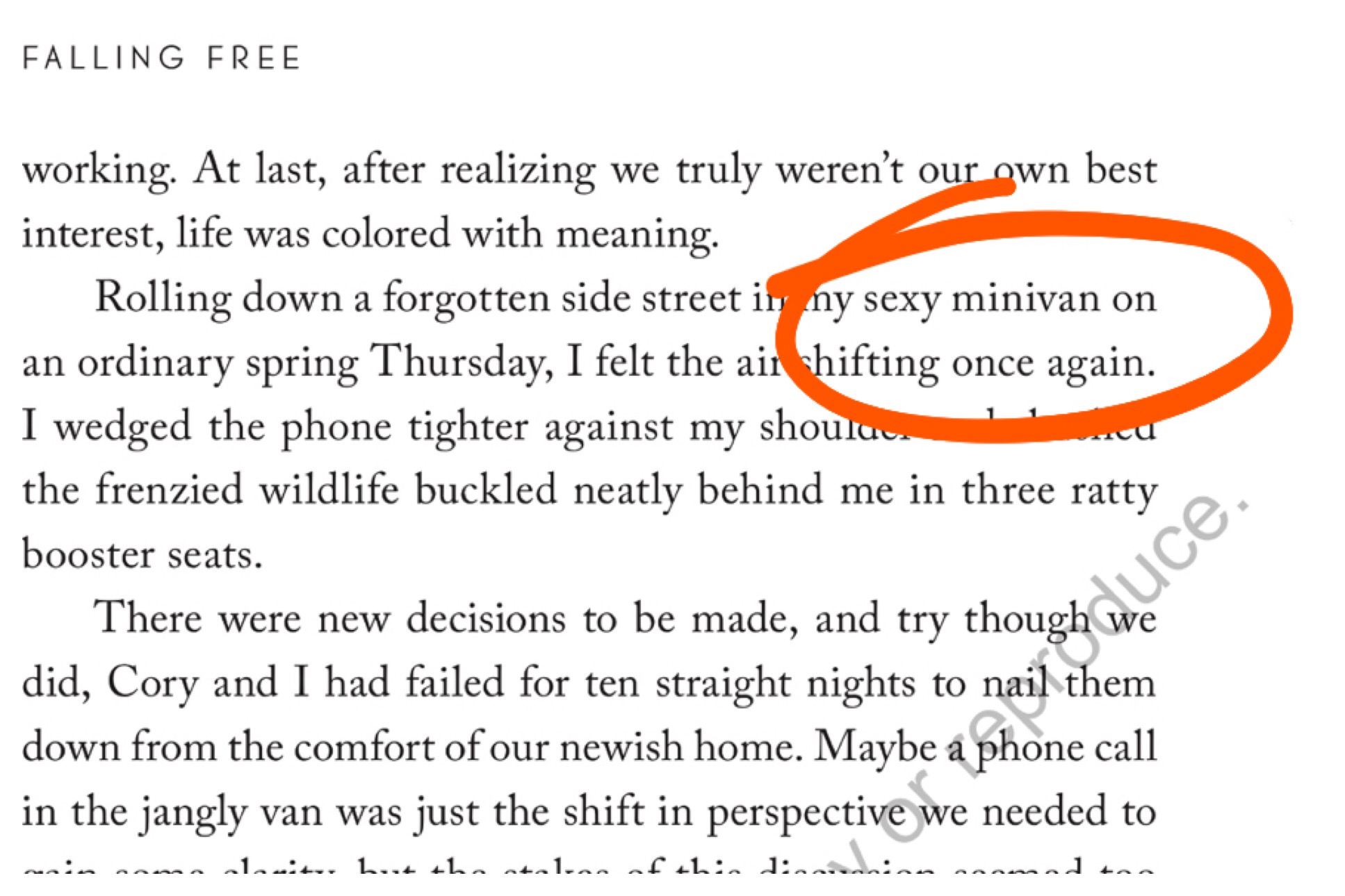 Falling Free, a book review – Unto Adoption